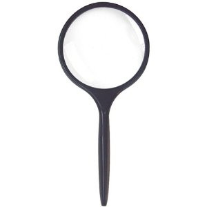 Round Glass Magnifier 3" 5x Power