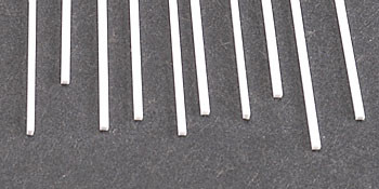.040 x .080 Rectangular Rods Styrene (10) Plastruct Supplies
