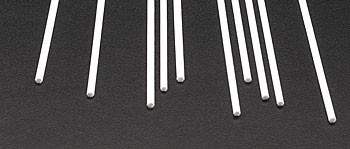 .060 Hexagonal Rods Styrene (10) Plastruct Supplies