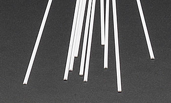 .060 Half Round Rods Styrene (10) Plastruct Supplies