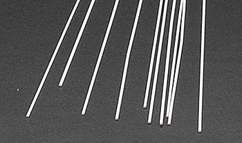 .020 Round Rods Styrene (10) Plastruct Supplies