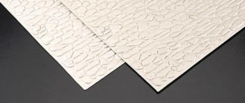 G Field Stone Plastic Pattern Sheet (2) Plastruct Supplies