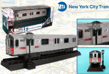 6" MTA New York City Subway Car Real Toy