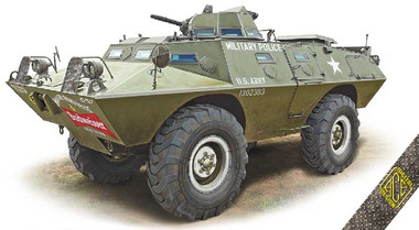 XM706E1 (V100) Commando Armored Patrol Car 1/72 Ace Plastic Models