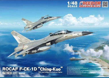 ROCAF F-CK1D Ching Kuo Two-Seat Indigenous Defense Fighter 1/48 Freedom ...