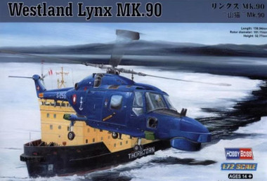 Westland Lynx MK90 Helicopter 1/72 Hobby Boss