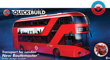 Quick Build New Routemaster Bus (Snap) Airfix