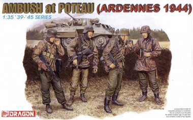 Ambush at Poteau Ardennes 1944 (4) 1/35 Dragon