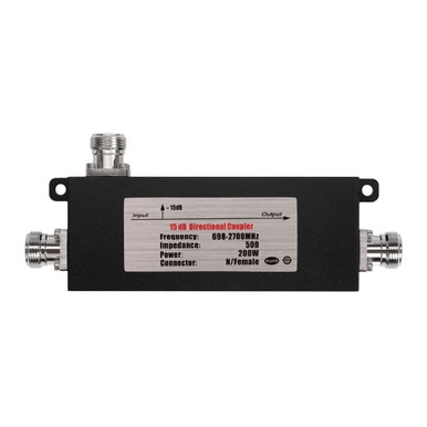 Powertec 15dB Directional Coupler (Air Dielectric) 698-3800MHz N Female