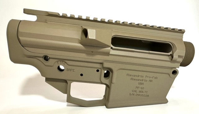 Alexandria Pro Fab .308 Lower Assembly with matching Upper Receiver