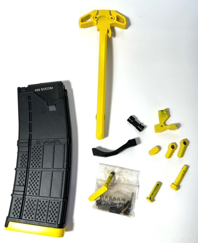 AR15 Highlight Set - Yellow Cerakote