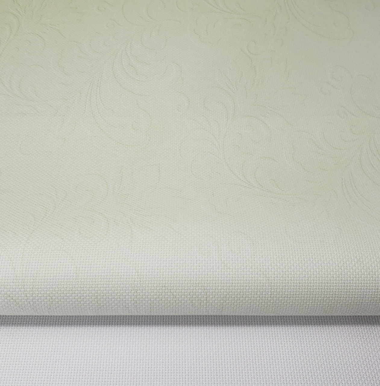 Shhhh Green Embossed Effect Cross Stitch Fabric