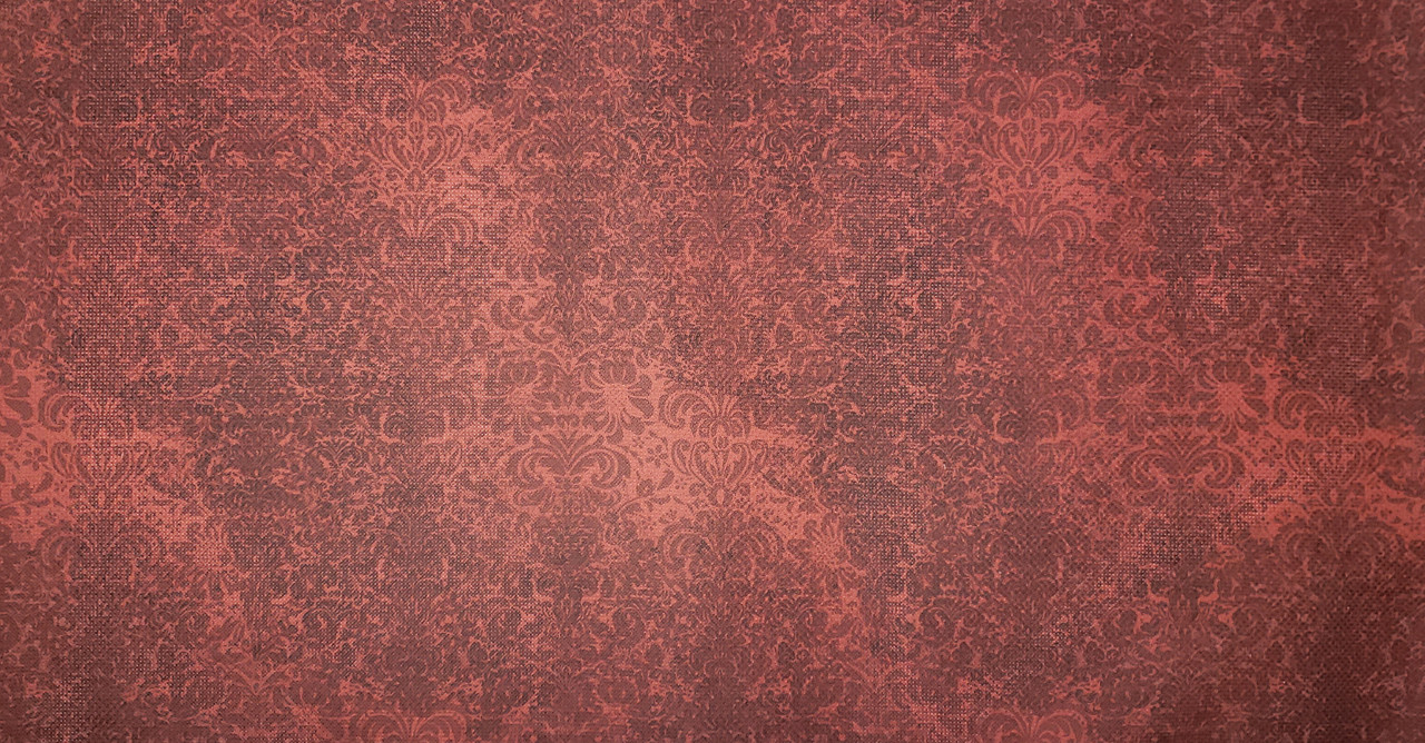 Christmas Red Damascus - Fabric Flair