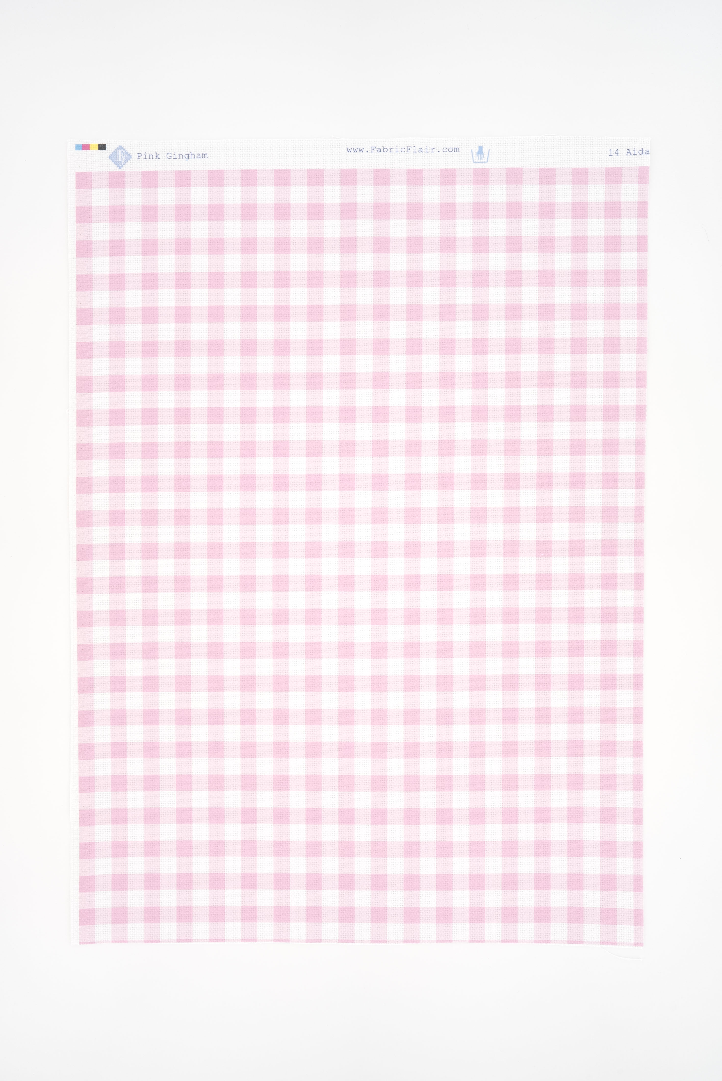 pink gingham pattern background