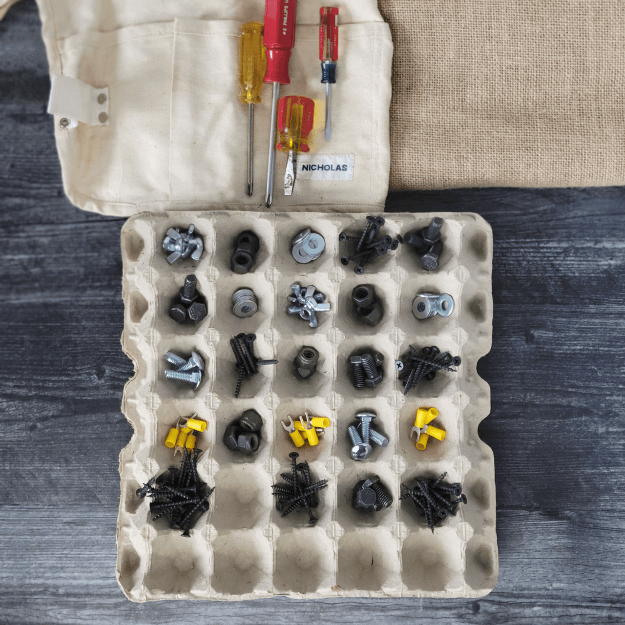 15-Dozen Printed Cardboard Egg Shipping Case