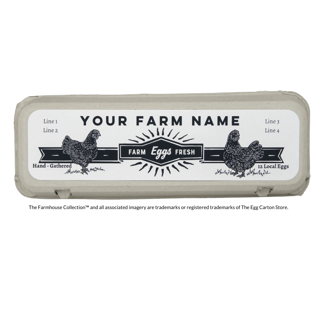 Custom Egg Carton Labels for Small Independent Farmers | The Egg Carton ...