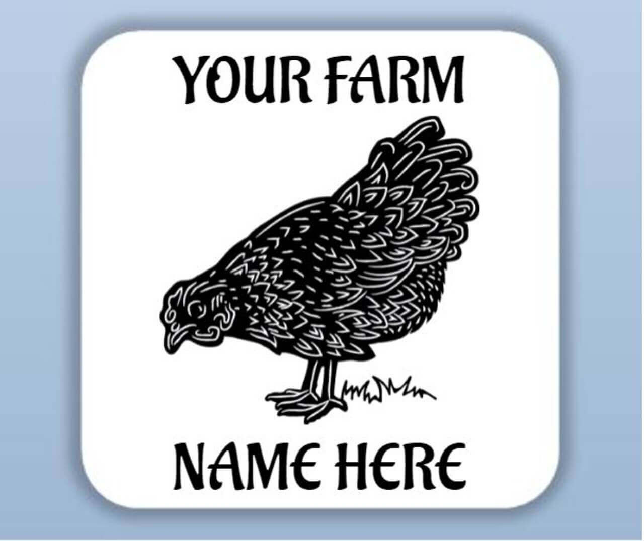 Customizable - Round Label