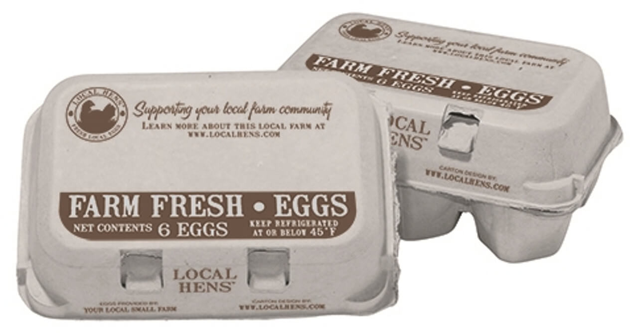 30-Dozen Corrugated Cardboard Egg Shipping Case