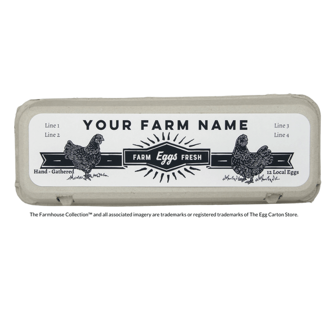 Custom Egg Carton Labels for Small Independent Farmers | The Egg Carton ...