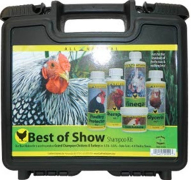 Poultry Showing Supplies Kit | Shampoo, glycerin, & more