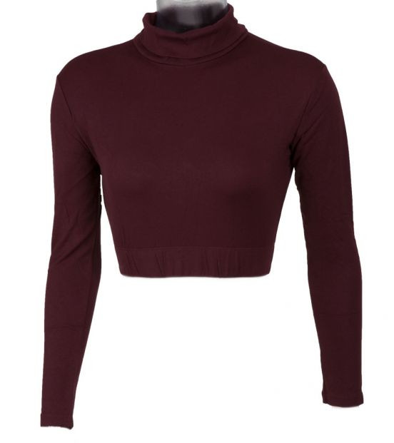 Cheer Fantastic Turtleneck Midriff Bodysuit 00411