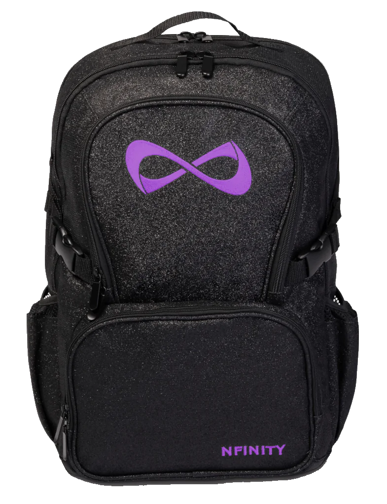 nfinity glitter cheer backpack
