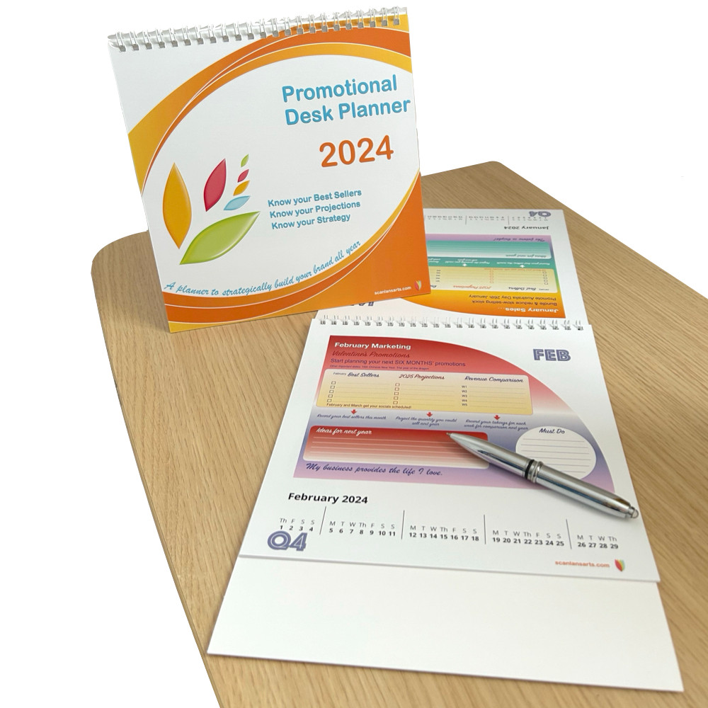 Marketing Desk Planner 2026