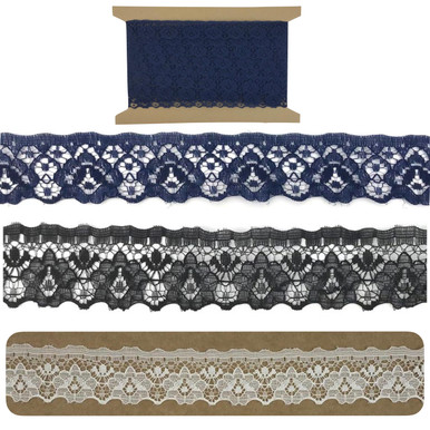 Flat Rose Lace W:36mm 10mt