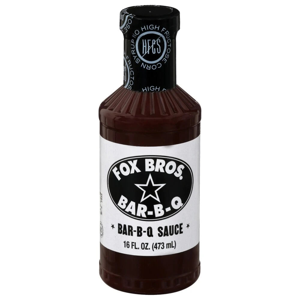 Fox Bros. BBQ Sauce 16oz | Authentic Atlanta Bar-B-Q Flavor | Atlanta Ships