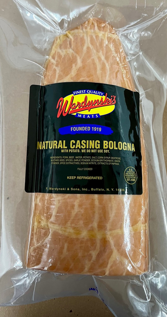 Wardynski Natural Casing Bologna (5 lb) | BuffaloShip