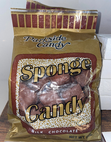 Milk Chocolate Sponge Candy 8 oz Bag