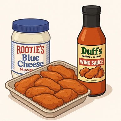 Duff’s Wing Kit with Wing Sauce | BuffaloShip.com