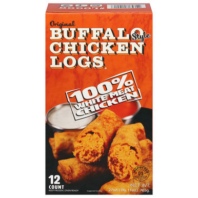 Original Buffalo-Style Chicken Logs | Ships Nationwide