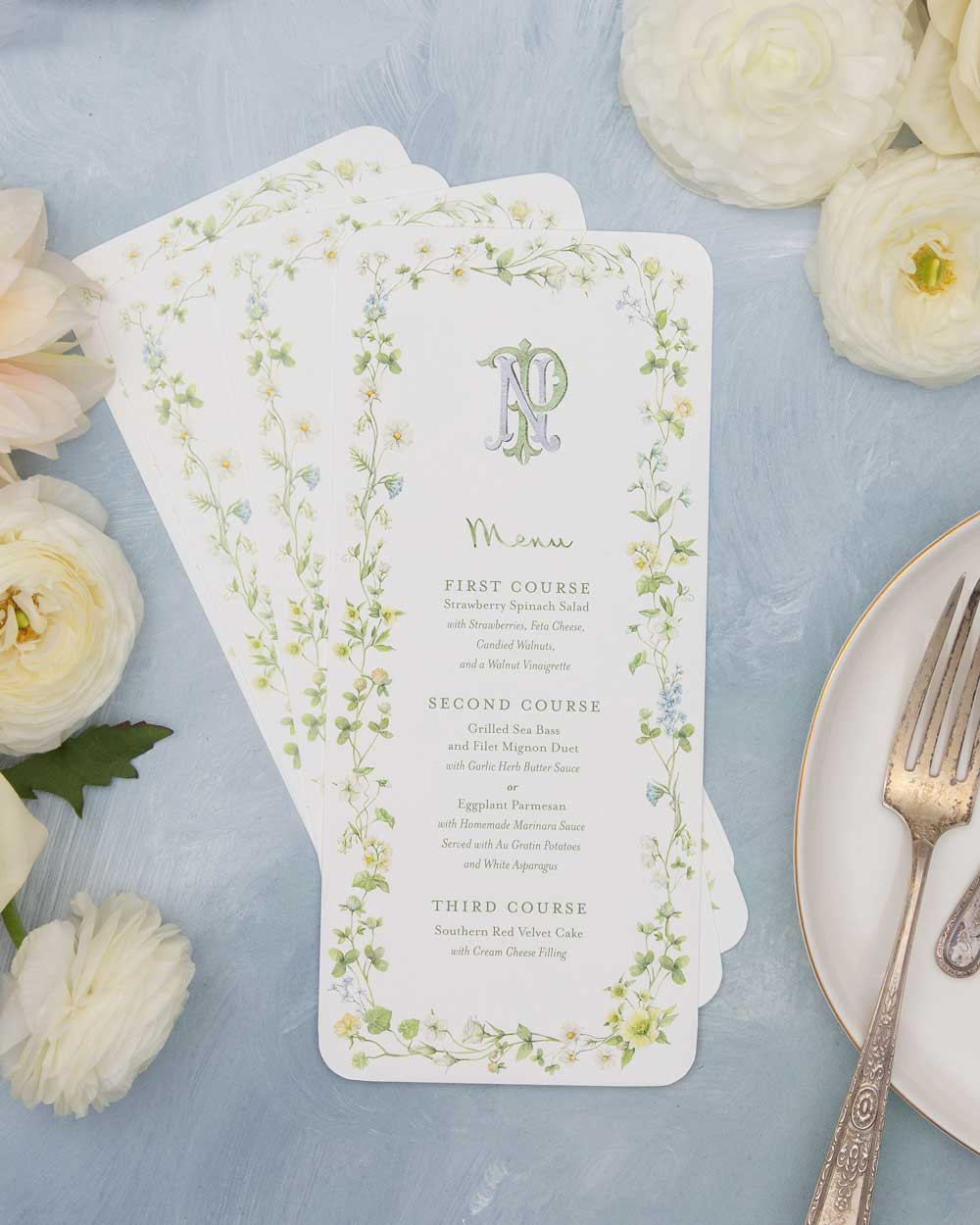Allure Menu - Wedding Menu