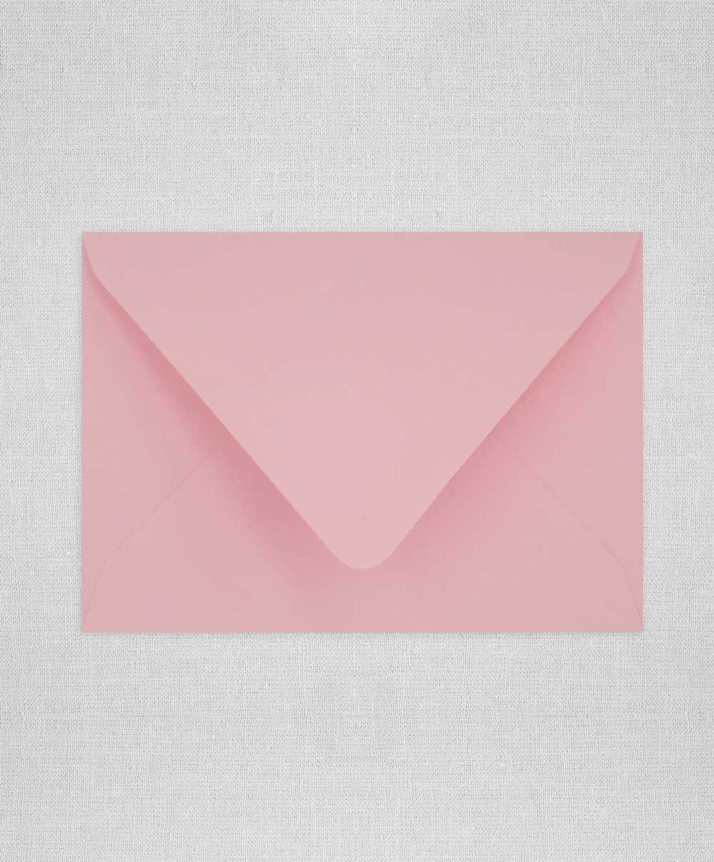 Light Pink Envelope for Weddings | Sterling Stripes