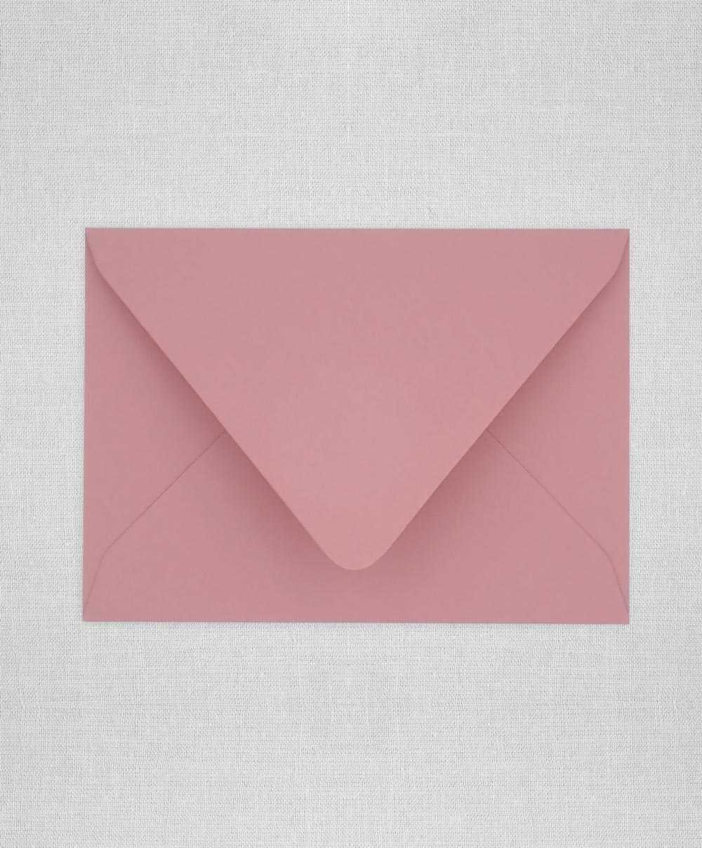 Dusty Pink Envelope | Envelopes for Special Occasions