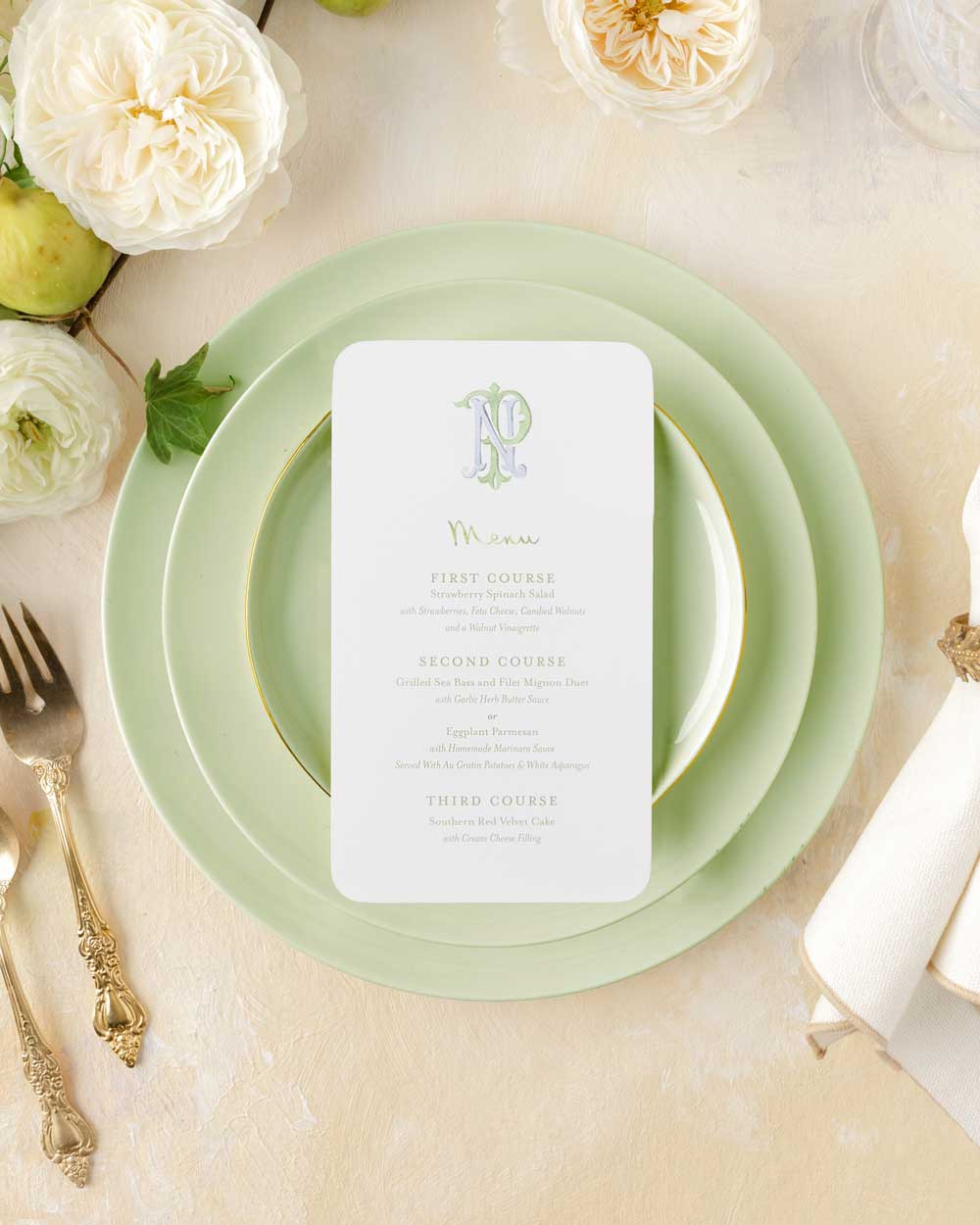 Allure Classic Menu - Wedding Menu