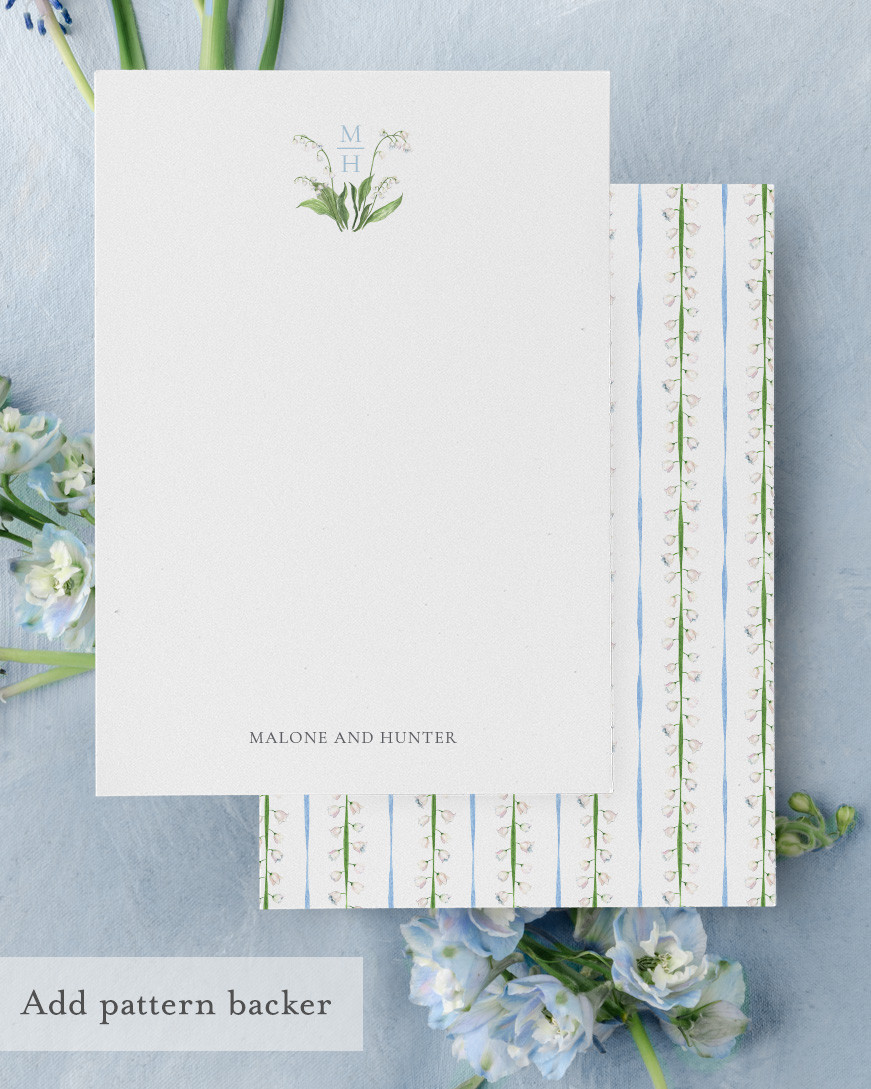 Lily Stationery | Sterling Stripes