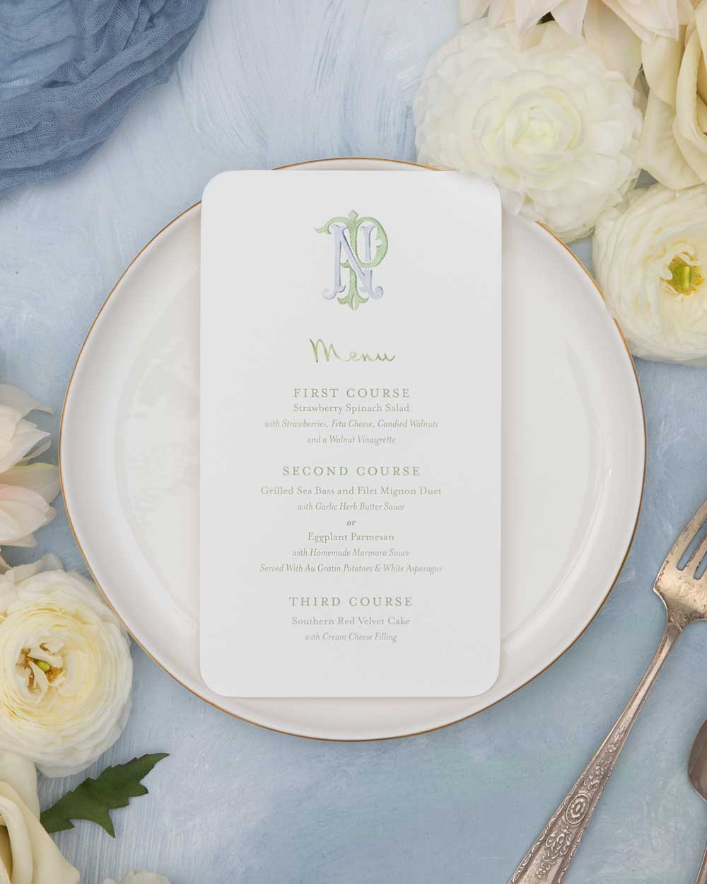 Allure Classic Menu - Wedding Menu