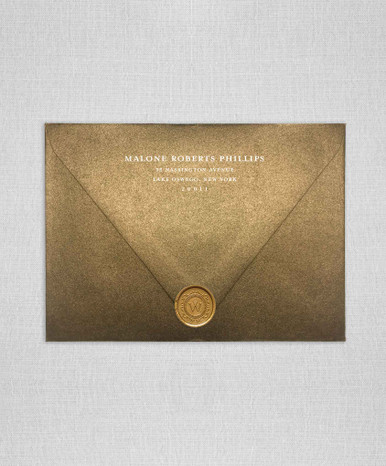 Bronze Envelope (Metallic)