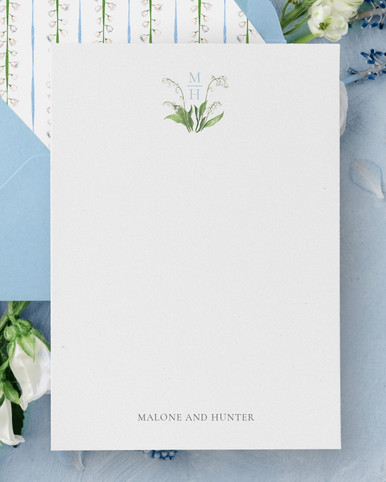 Lily Stationery | Sterling Stripes