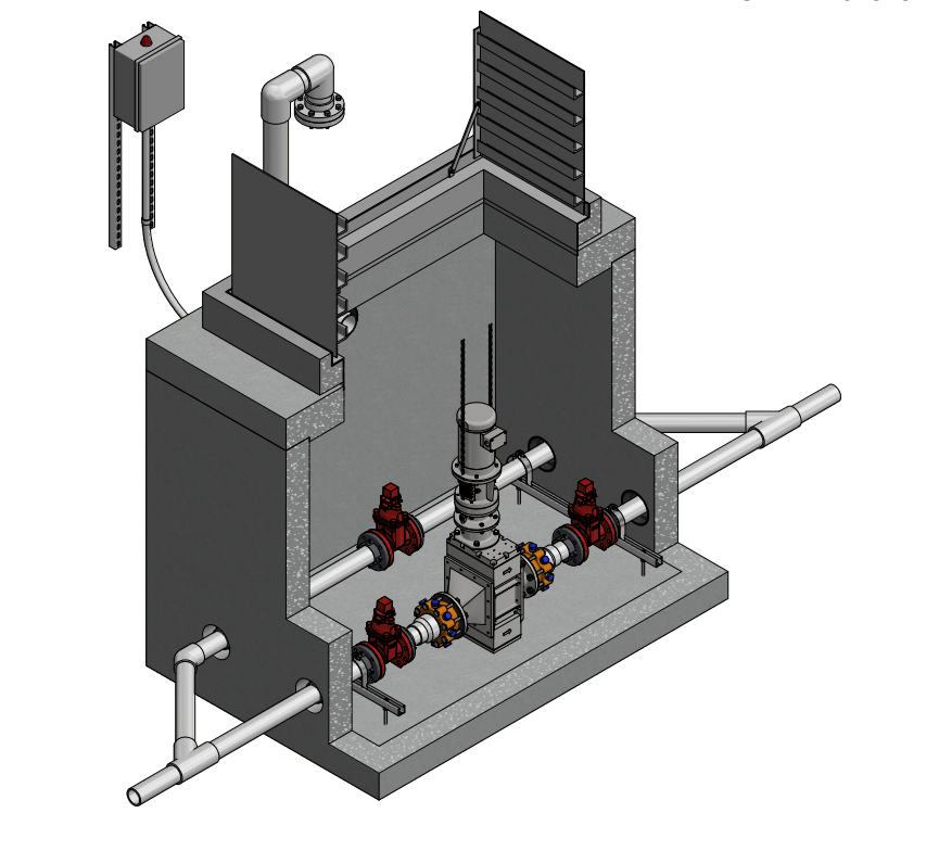 3 in. Inline-Bypass Grinder System | Jensen Infrastructure