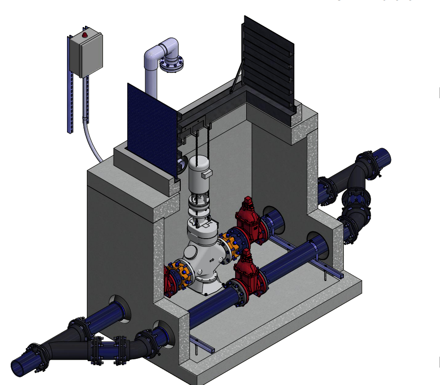 6 in. Inline-Bypass Grinder System | Jensen Infrastructure