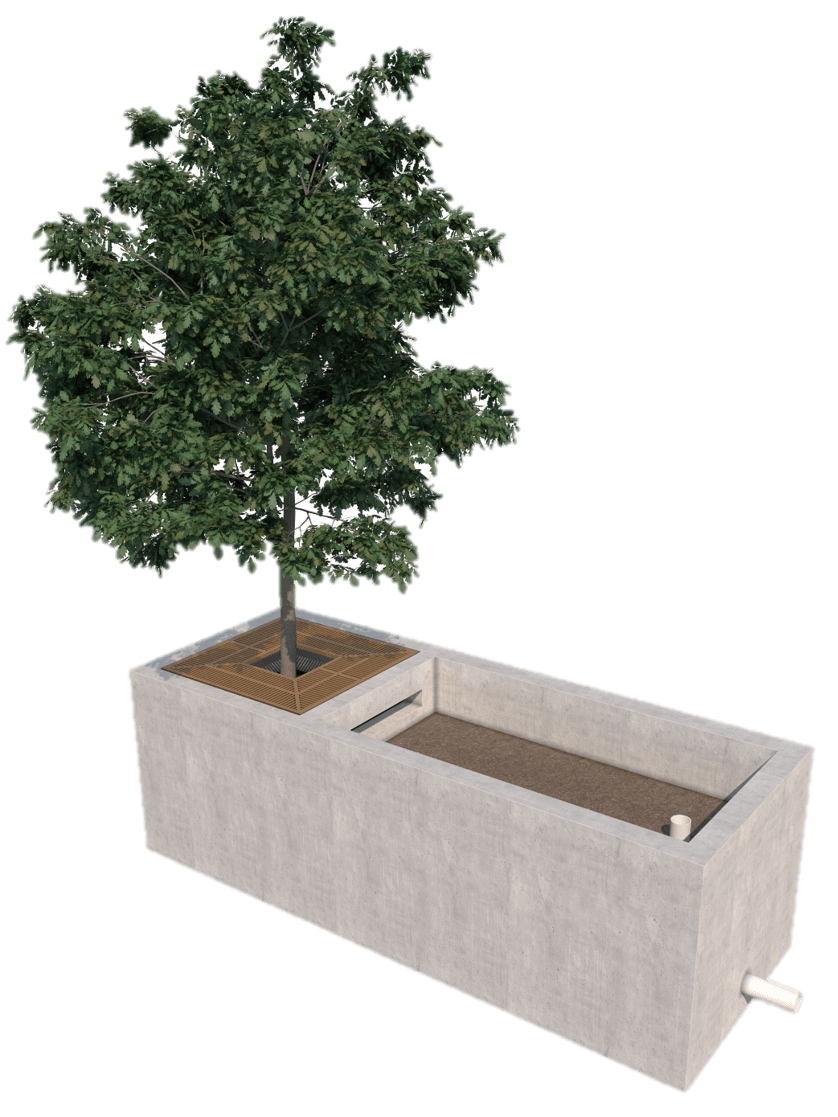 Tree Well - SVBF-TW 8x10 | Jensen Precast
