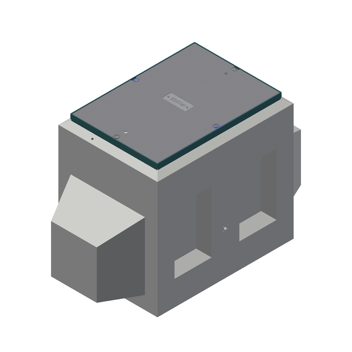 Traffic Ducted Pull Box - 2436 - Southern California Edison | Jensen ...