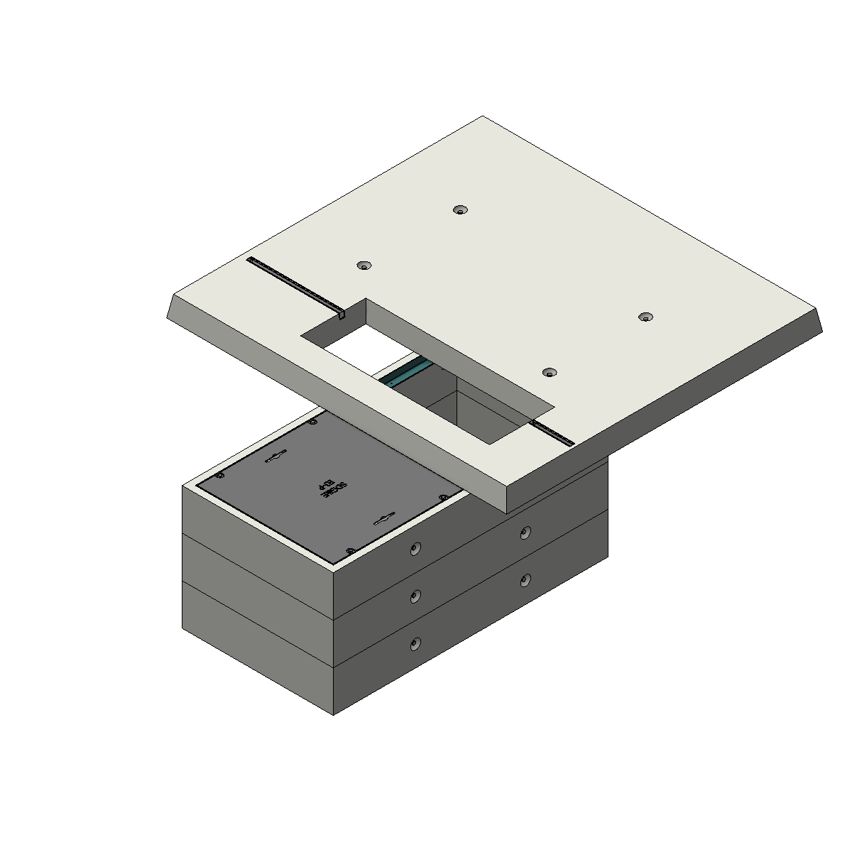 Transformer Pad with 3672 Enclosure - SDGE - 3427 | Jensen Infrastructure