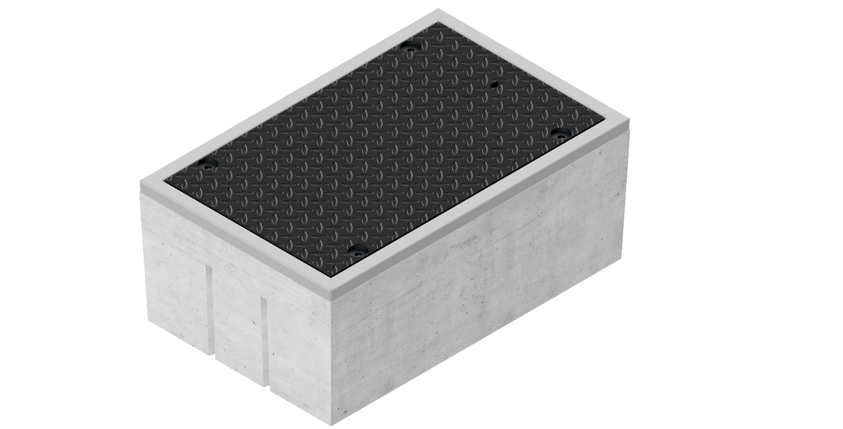 HTS1324 x 12 Security Box - Precast Concrete - Traffic Rated | Jensen ...