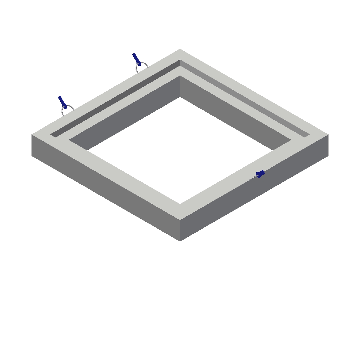 Vault Riser - 42x42x6 - Portland General Electric 39657 | Jensen Precast