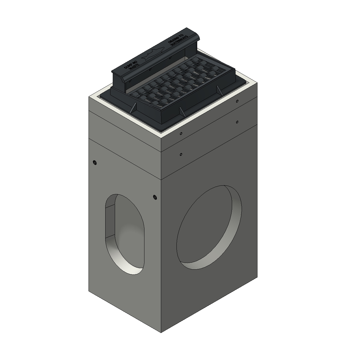 Drainage 2436 Layout Assembly 76 Assembled Wall Height | Jensen ...