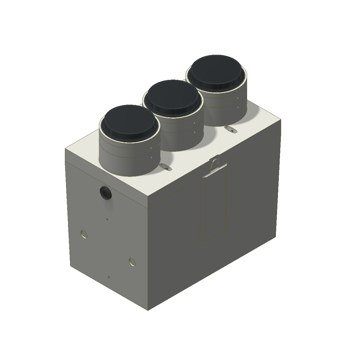 Clarifier JP 1000 gal. 24"E, 24"C, 24"E Incidental Traffic Rated ...